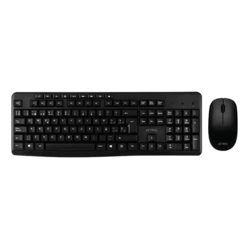 Kit Teclado Y Mouse Acteck Mk450 Español Negro Usb - MODATECNO | TU ...